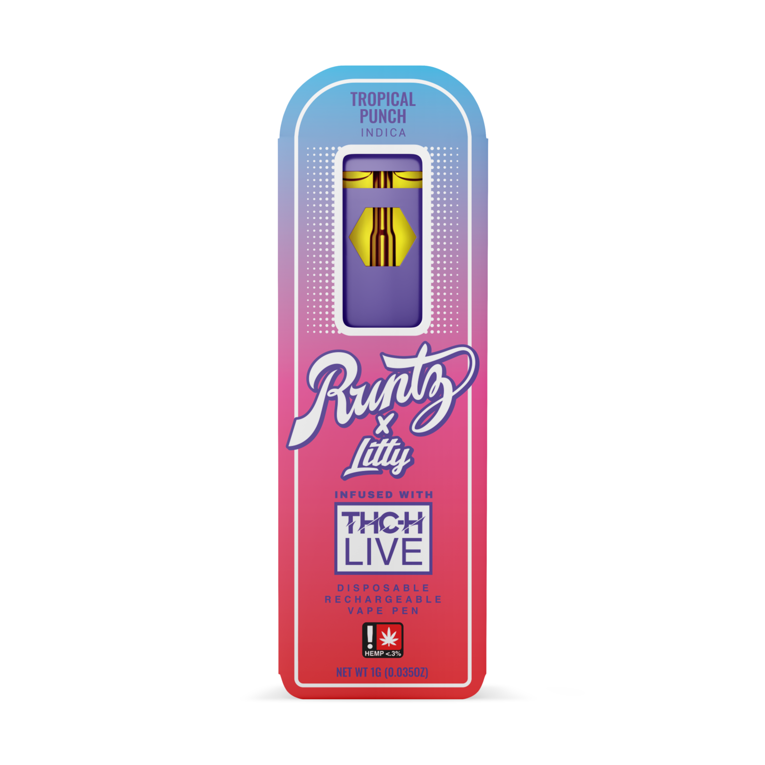 Runtz HHC Disp. Vape 1ml – Canably Marketplace Runtz HHC Disp. Vape 1ml – Canably Marketplace